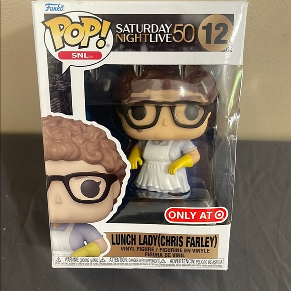 Funko | Toys | Funko Pop Saturday Night Live 5 Lunch Lady Chris Farley ...